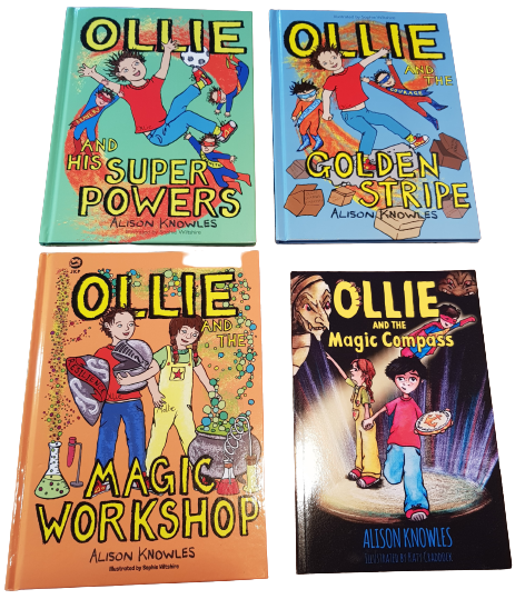 Ollie and his super powers, series of books – Ollie & His Superpowers