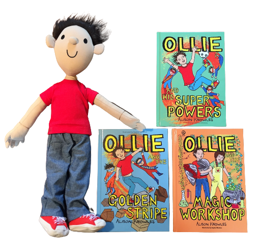 3 Ollie and his super power books & toy – Ollie & His Superpowers