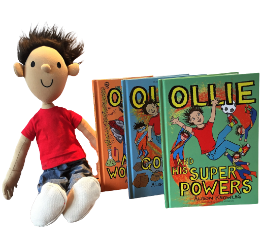 3 Ollie and his super power books & toy – Ollie & His Superpowers